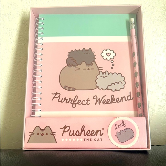 Pusheen | Accessories | Pusheen Stationary Set New | Poshmark